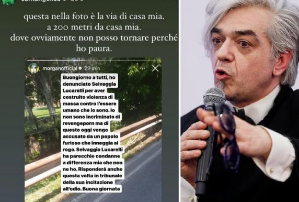 Morgan: "Ho denunciato Selvaggia Lucarelli". Ma pubblica la foto della ...